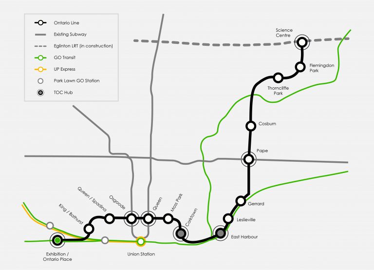 The Ontario Line Subway - OREA